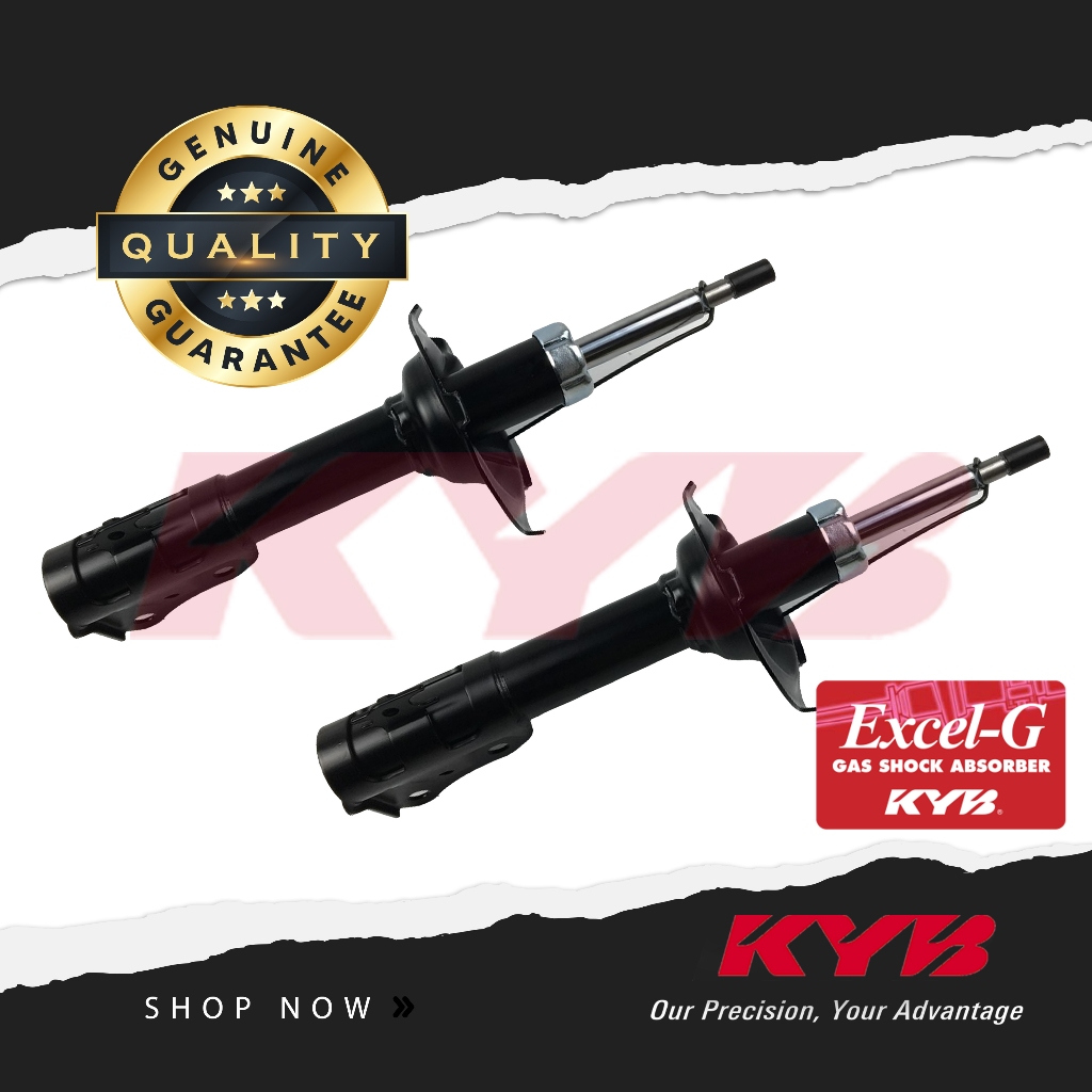 KYB KAYABA (2pcs) Excel-G Shock Absorber for Toyota Vios / Toyota Yaris 2013-2021 - 3340087 ...