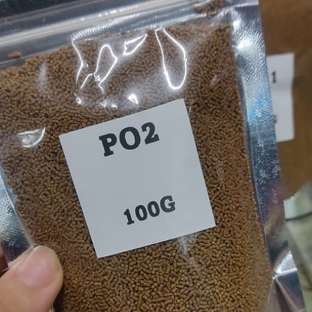 PO1 and PO2 Premium Sinker Sinking Pellets Feeds Granules Fish Food | Shopee Philippines