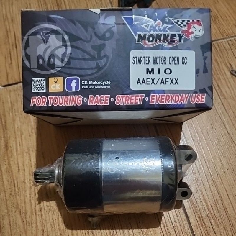 RACING MONKEY OPEN CC STARTER MOTOR MIO SPORTY | Shopee Philippines