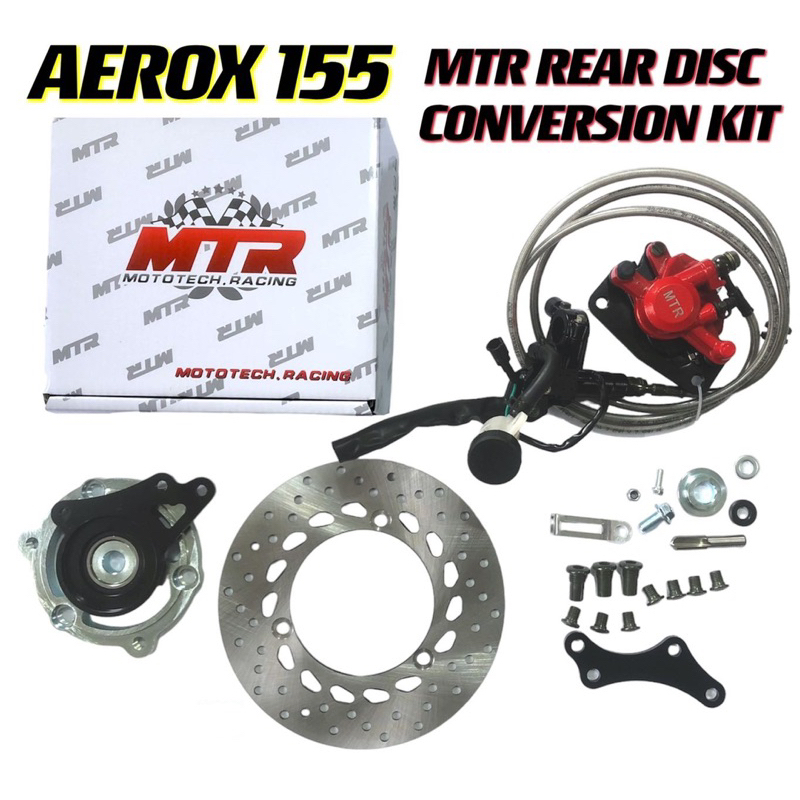 AEROX REAR BRAKE CONVERSION KIT YAMAHA AEROX 155 | Shopee Philippines