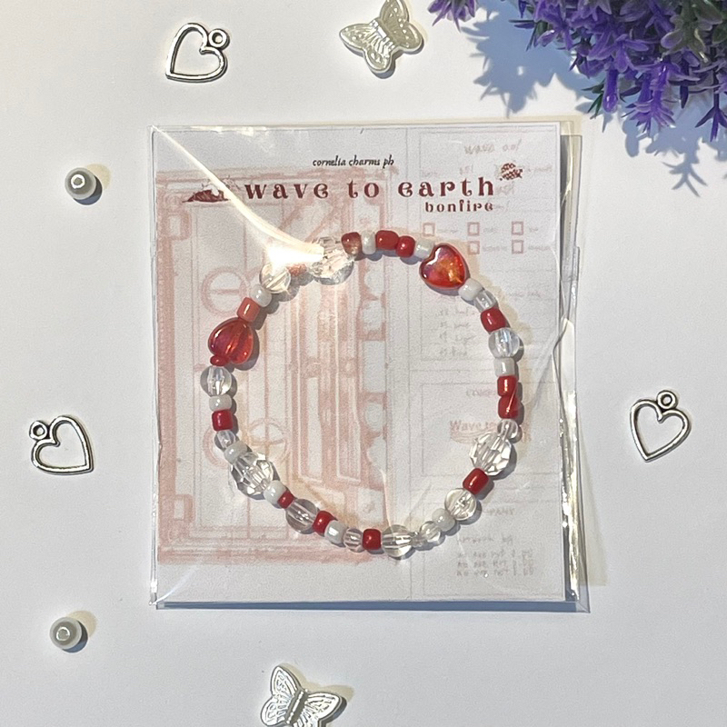wave to earth bracelet couple matching seasons bad crochet initial ...