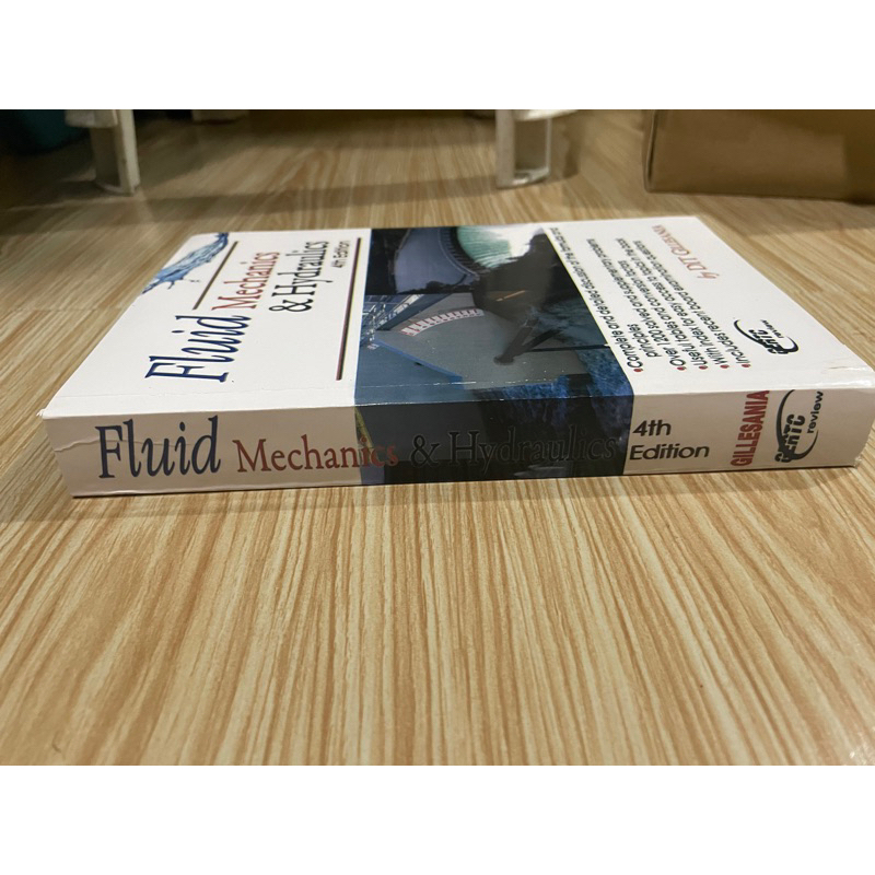 Fluid Mechanics & Hydraulics 4th Edition by Dit Gillesania | Shopee Philippines