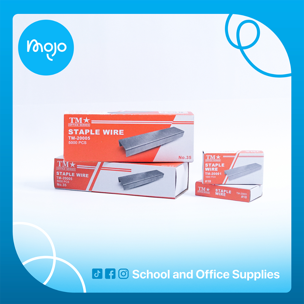 TM Staple Wire Size #10 and #35 1000pcs | Shopee Philippines