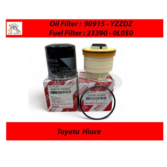 Combo Oil Filter and Fuel Filter for Toyota Hiace (2016 - onwards ...