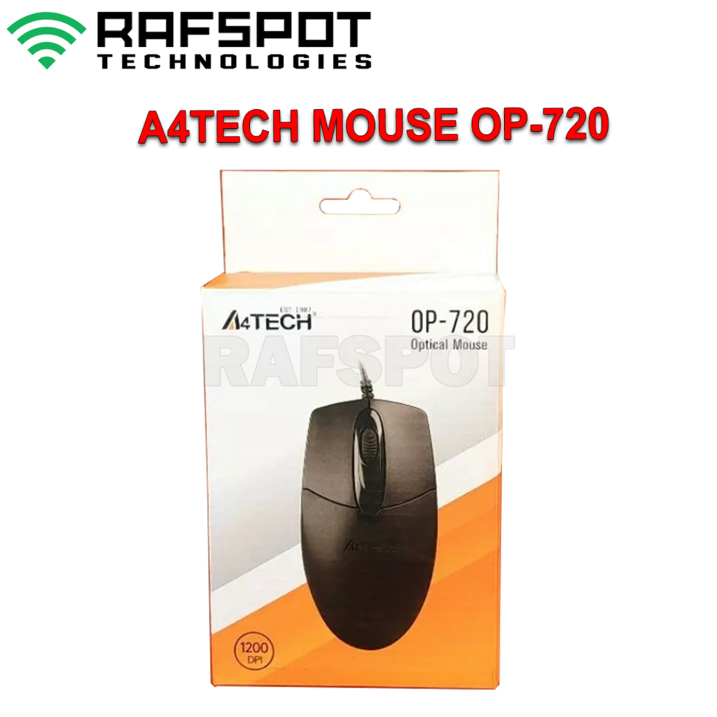 Original Brand New OP-720 A4tech Mouse USB Type | Shopee Philippines