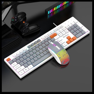 INPLAY STX380 MOUSE AND KEYBOARD GAMING BUNDLE With RGB Light Combo For ...