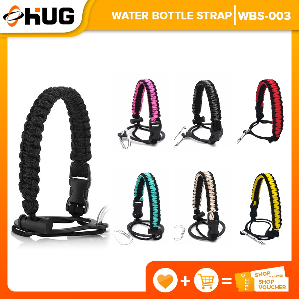 Water Bottle Strap Aquaflask Colored Hand Strap Hydro Flask Paracord ...