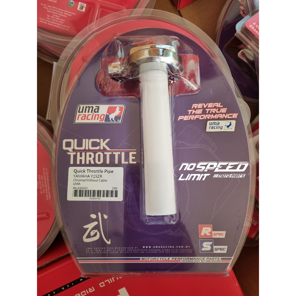 UMA RACING Quick Throttle R15 / SNIPER 150 / NMAX / AEROX (Dual Cable ...
