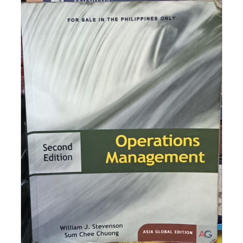 OPERATIONS MANAGEMENT ( SECOND HAND) | Shopee Philippines