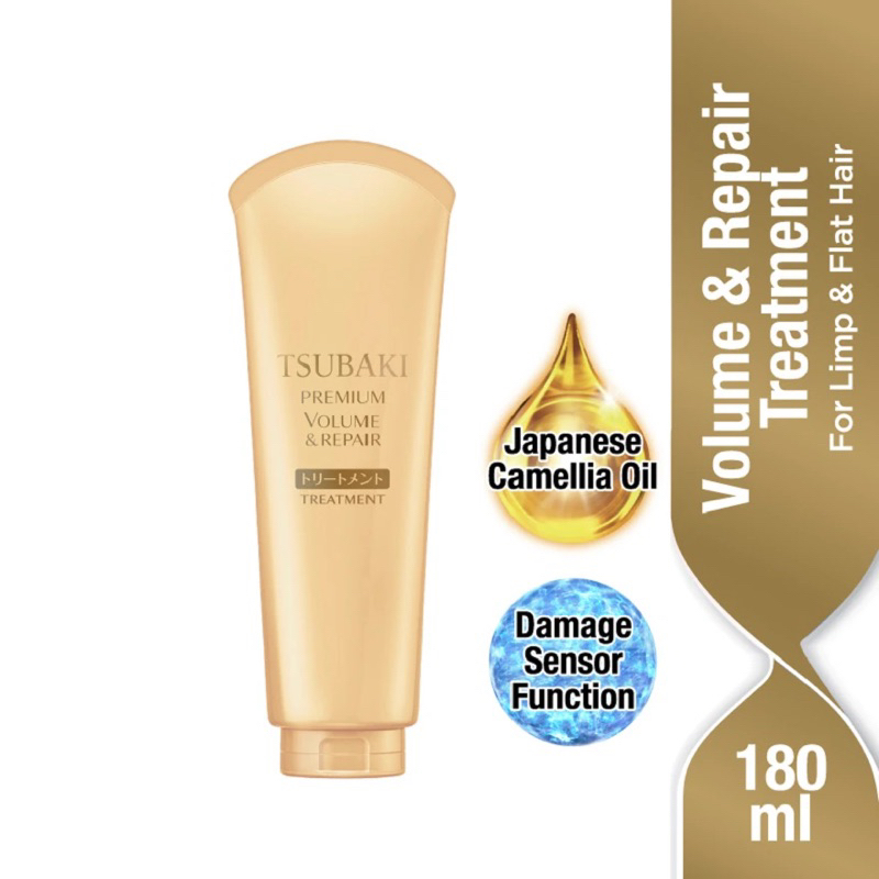 SHISEIDO Tsubaki Premium Volume & Repair shampoo Conditioner Treatment ...