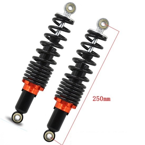 【24H Ship】2Pcs Motorcycle Rear ShockUniversal Hydraulic Shock Absorbe ...