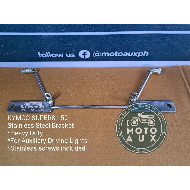 KYMCO SUPER 8 150 STAINLESS MDL BRACKET | Shopee Philippines
