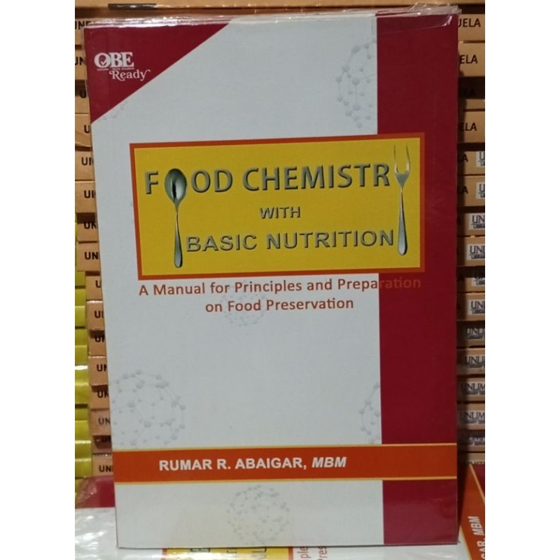 FOOD CHEMISTRY WITH BASIC NUTRITION | Shopee Philippines