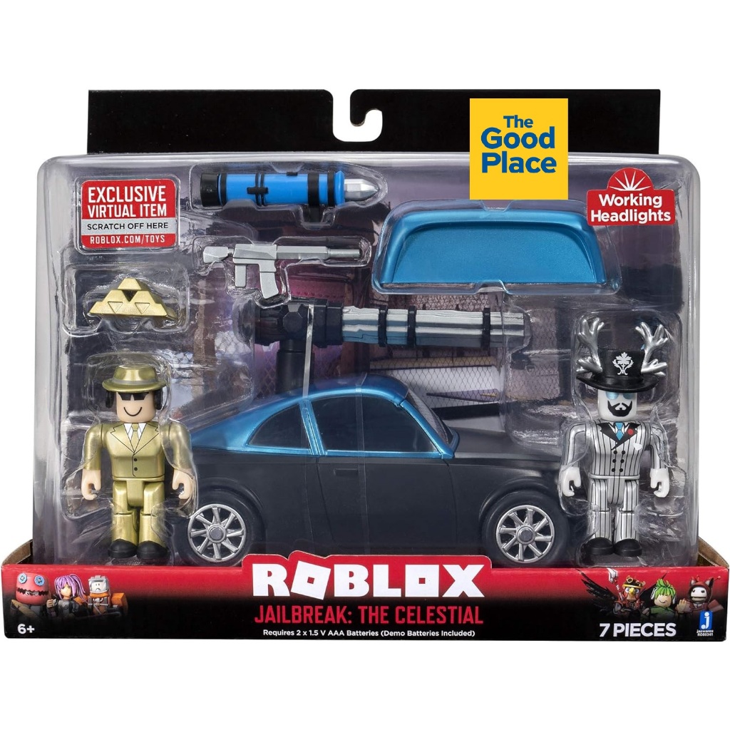 JAZWARES Roblox Jailbreak: The Celestial Deluxe Vehicle With Figures ...