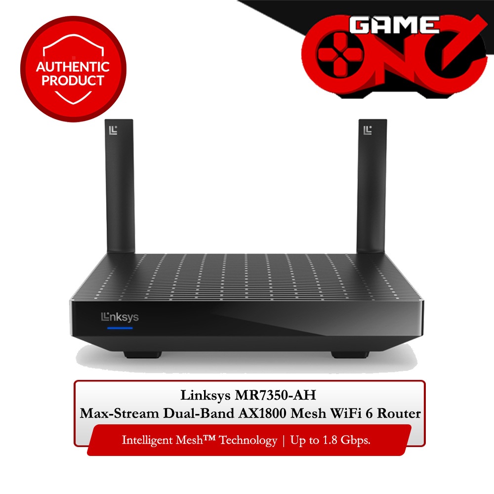 Linksys MR7350-AH Max-Stream Dual-Band AX1800 Mesh WiFi 6 Router | Shopee Philippines