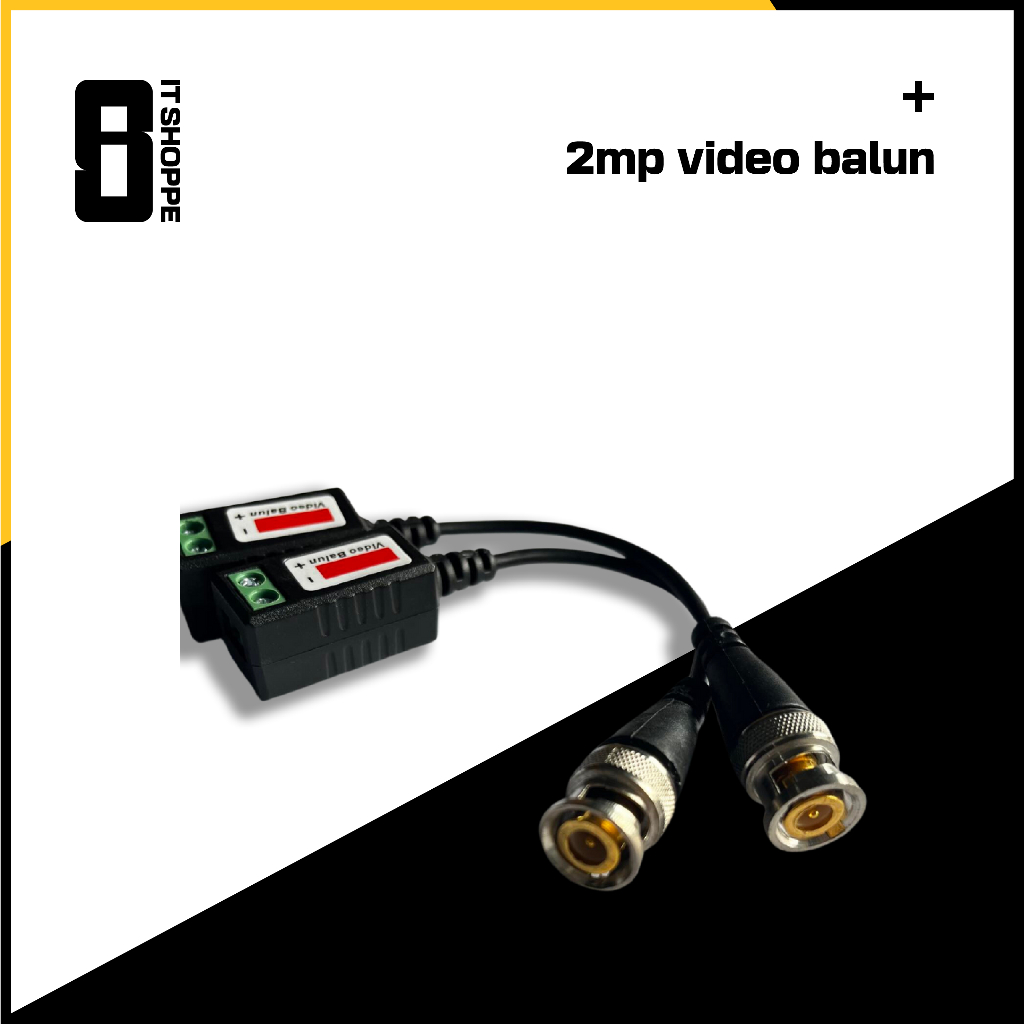 Video balun 1080P AHD/HD-CVI/TVI/CVBS 2mp HD Video Balun Transmitter ...