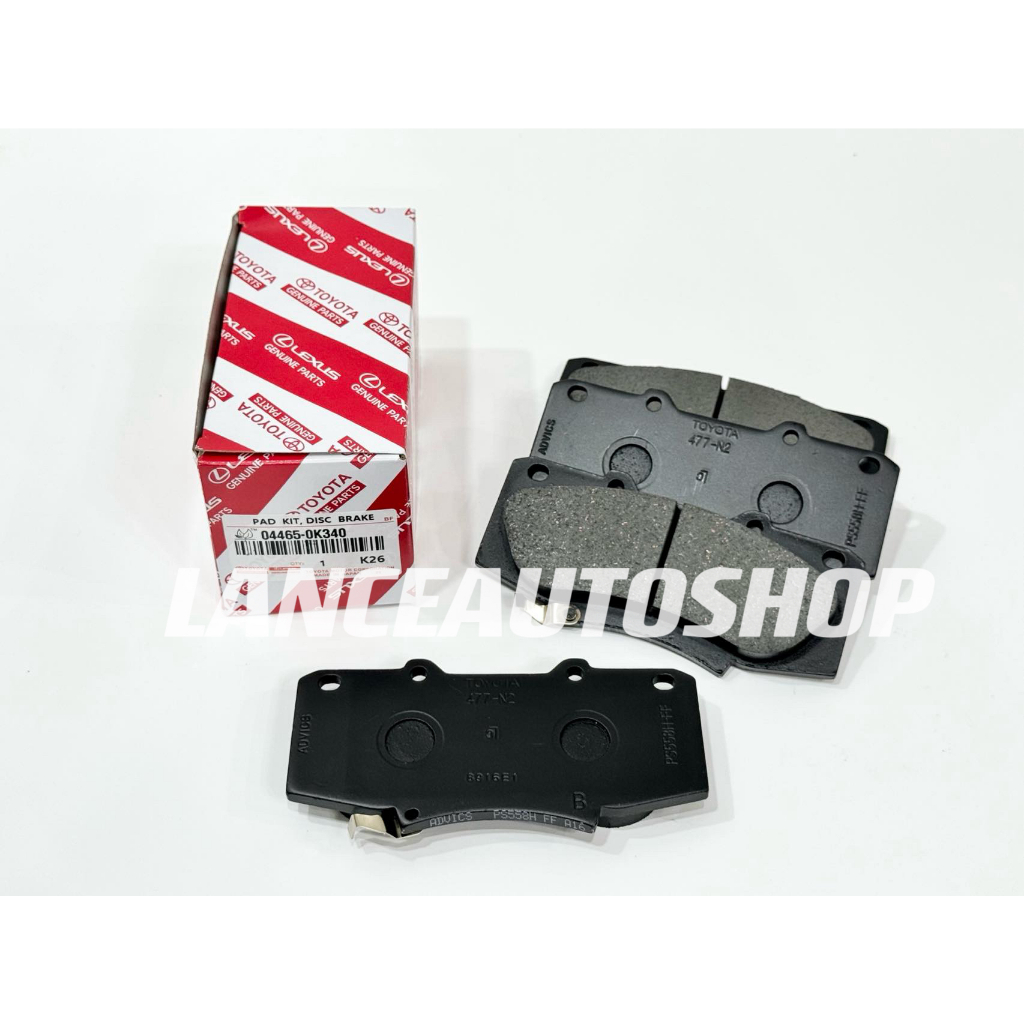 Toyota Fortuner 2005-2015/ Toyota Hilux 2004-2021 Brake Pad 04465-0K340 ...