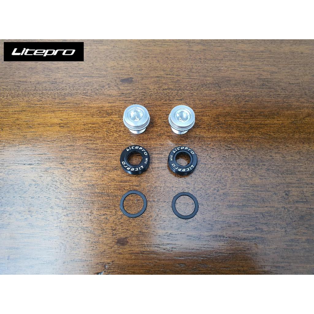 LITEPRO PLUS M15/M26 Bicycle Aluminum Alloy Spline Cover Crank Center ...