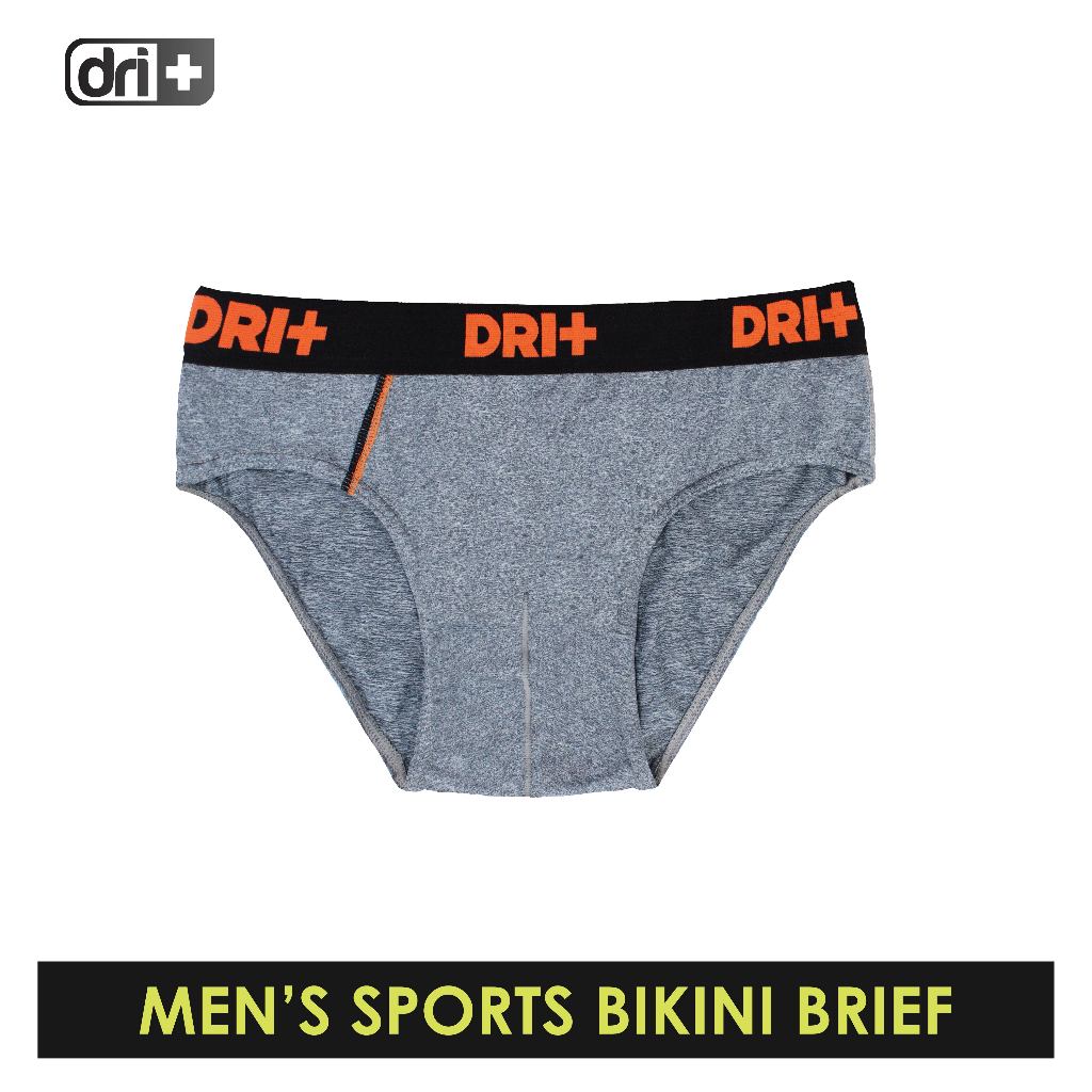 Dri Plus Men's Odor Free Sports Bikini Brief 1 piece DMBK3301 | Shopee ...