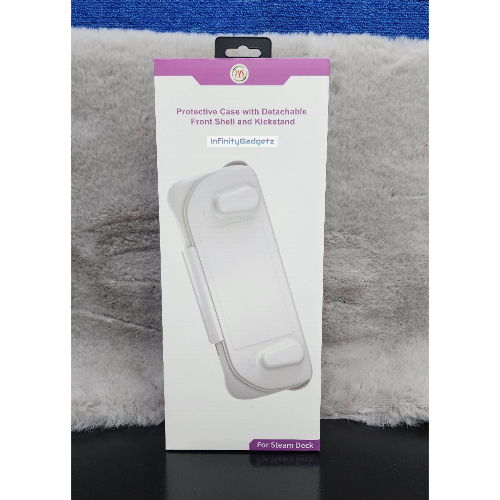 JYS SD012 Ultra Slim Case with slide cover for Steam Deck White ...