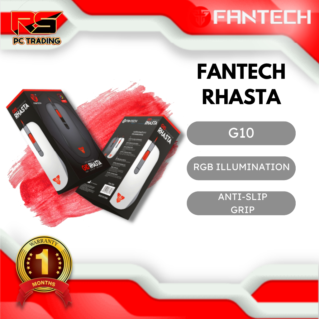 Gaming Mouse Fantech Rhasta G10 | Shopee Philippines