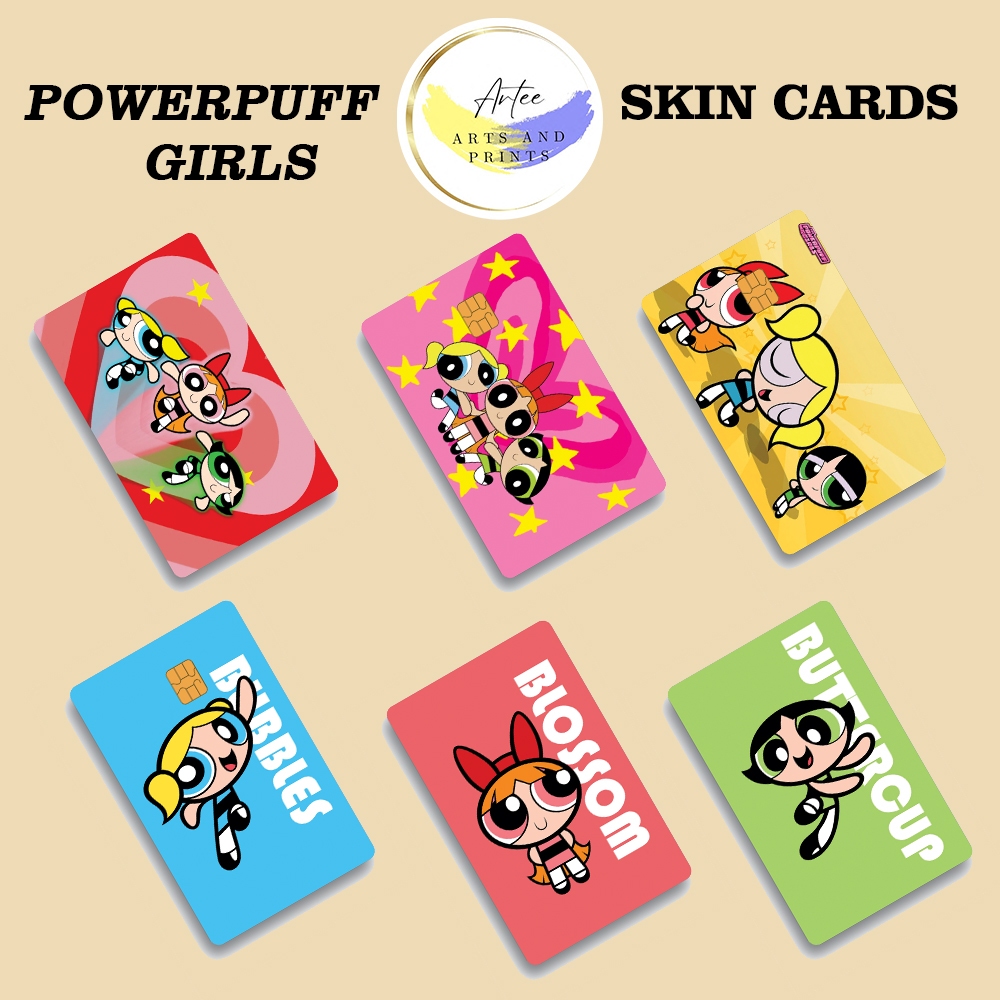 Powerpuff Girls Skin Cards for ATM/Beep Card | Shopee Philippines