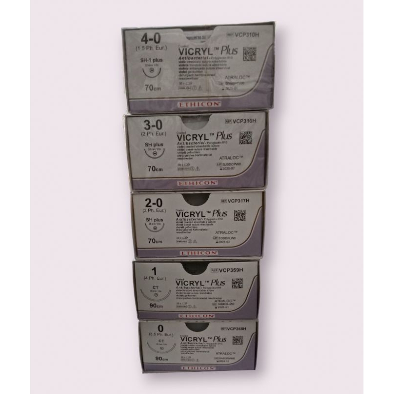 Vicryl Sutures (4-0, 3-0, 2-0, 1, 0) ETHICON sold per dzn/12pcs | Shopee Philippines