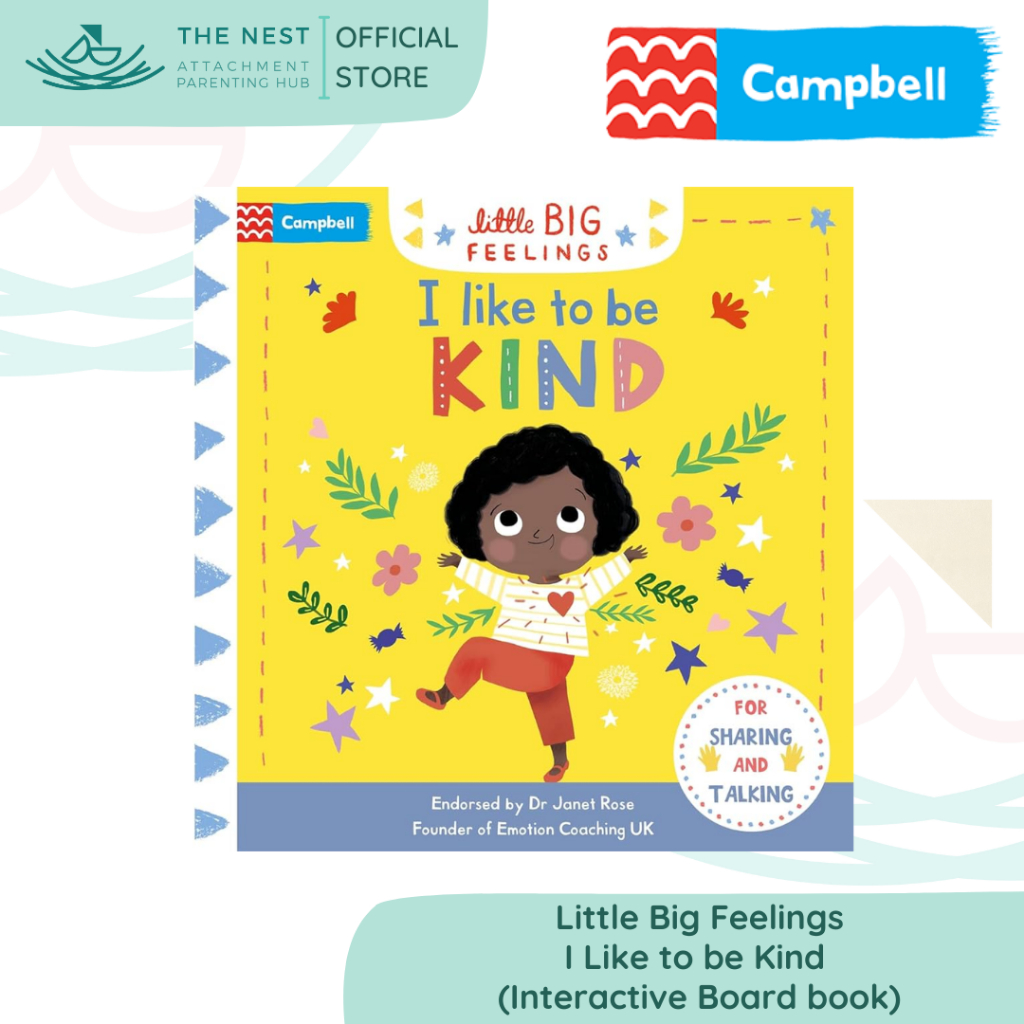 Little Big Feelings I Like to be Kind (Interactive Board book) | Shopee ...