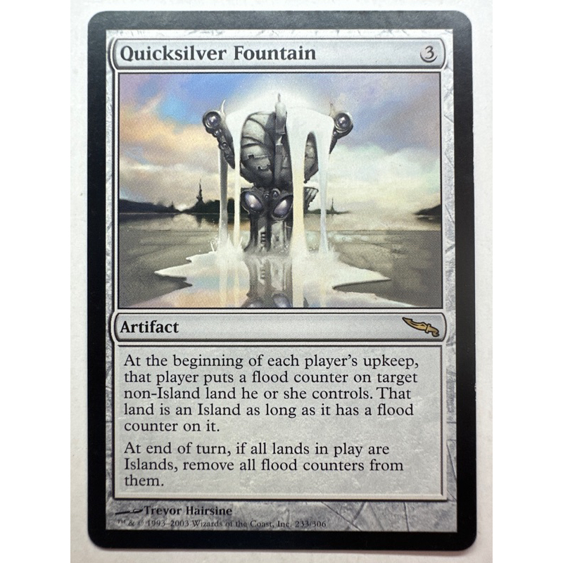 Quicksilver Fountain - Non Foil - MTG | Shopee Philippines