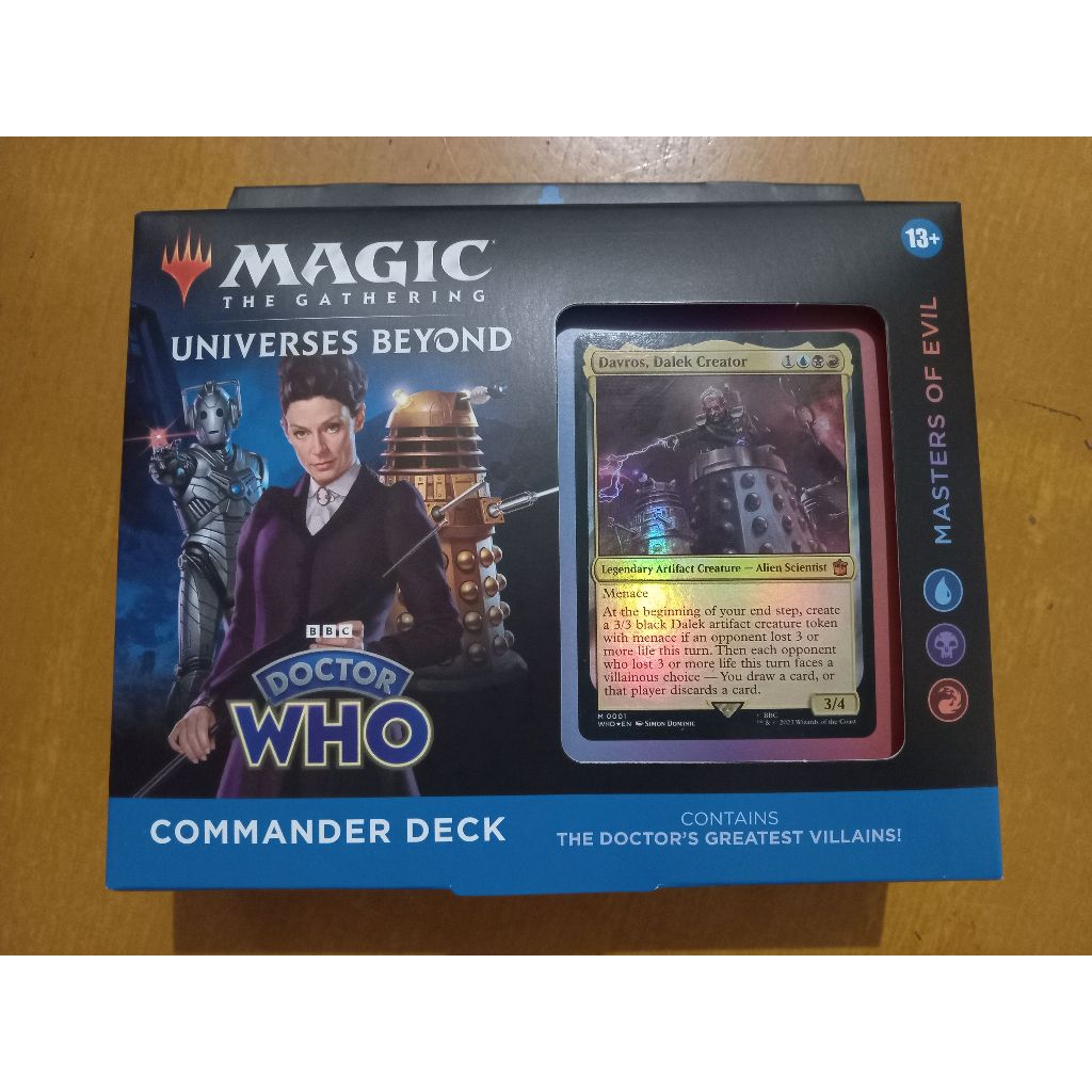 MTG Masters of Evil Universes Beyond Doctor Who Commander Deck Magic ...