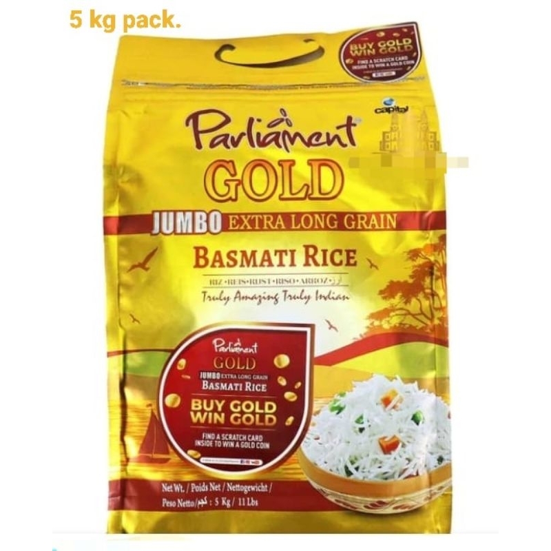 Parliament Gold Basmati Rice 5 kg | Shopee Philippines