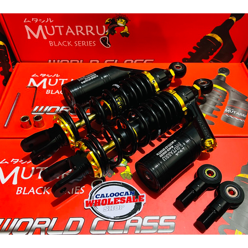 MOTO GP SHOCK MUTARRU BLACK SERIES 285MM-305MM AEROX | NMAX | Shopee ...