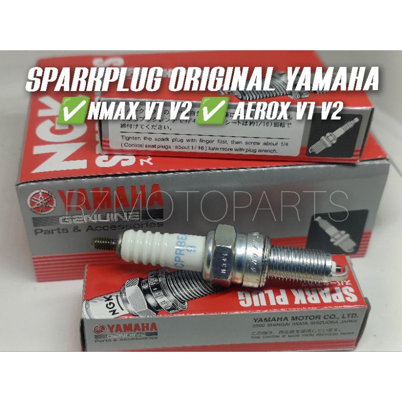 NMAX V1 V2 / AEROX V1 V2 - SPARKPLUG YAMAHA ORIGINAL | Shopee Philippines