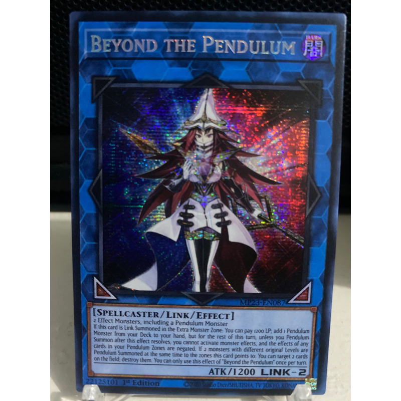 Beyond the Pendulum - MP23-EN087 - Prismatic Secret Rare 1st Edition | Shopee Philippines