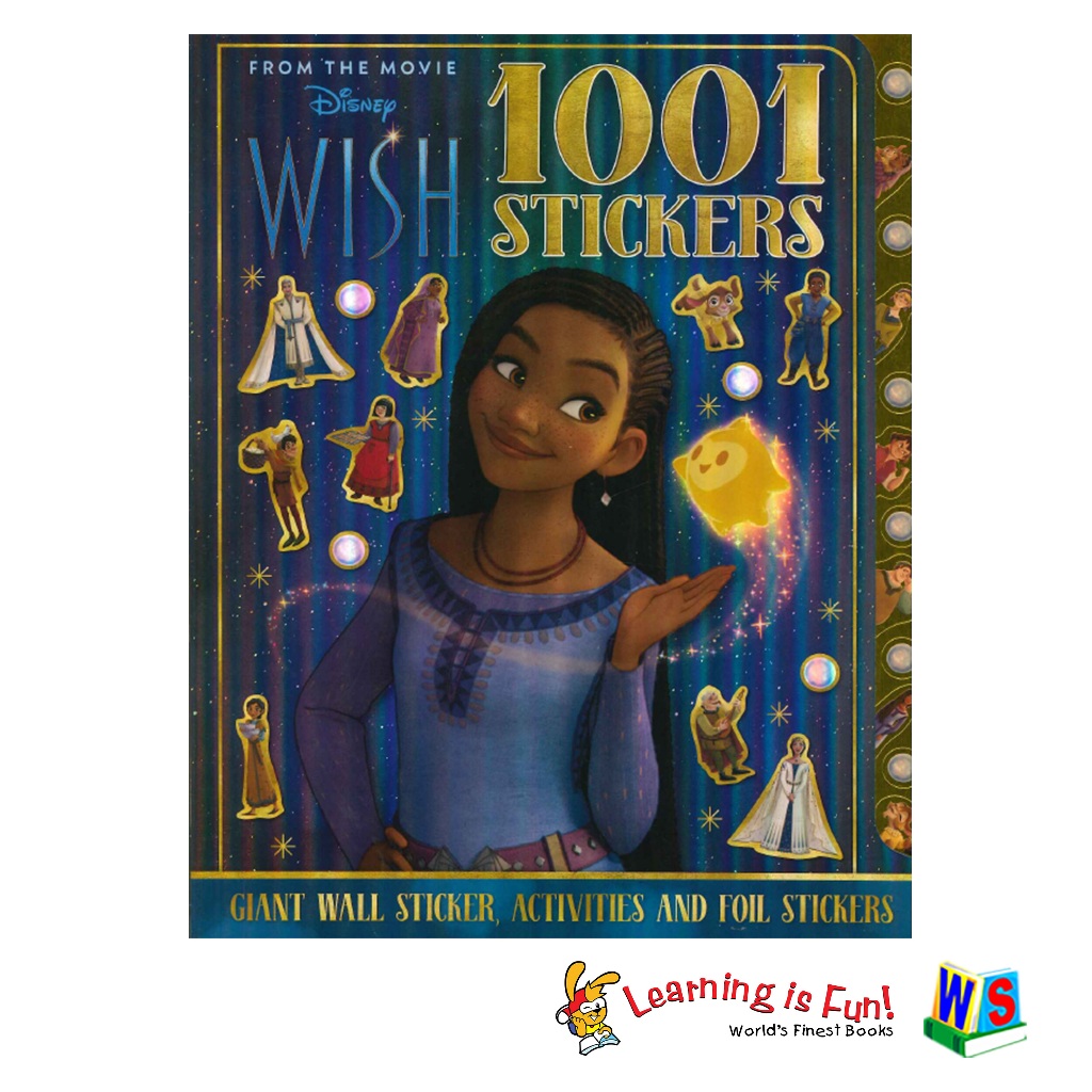 WS DISNEY 1001 STICKERS-WISH | Shopee Philippines