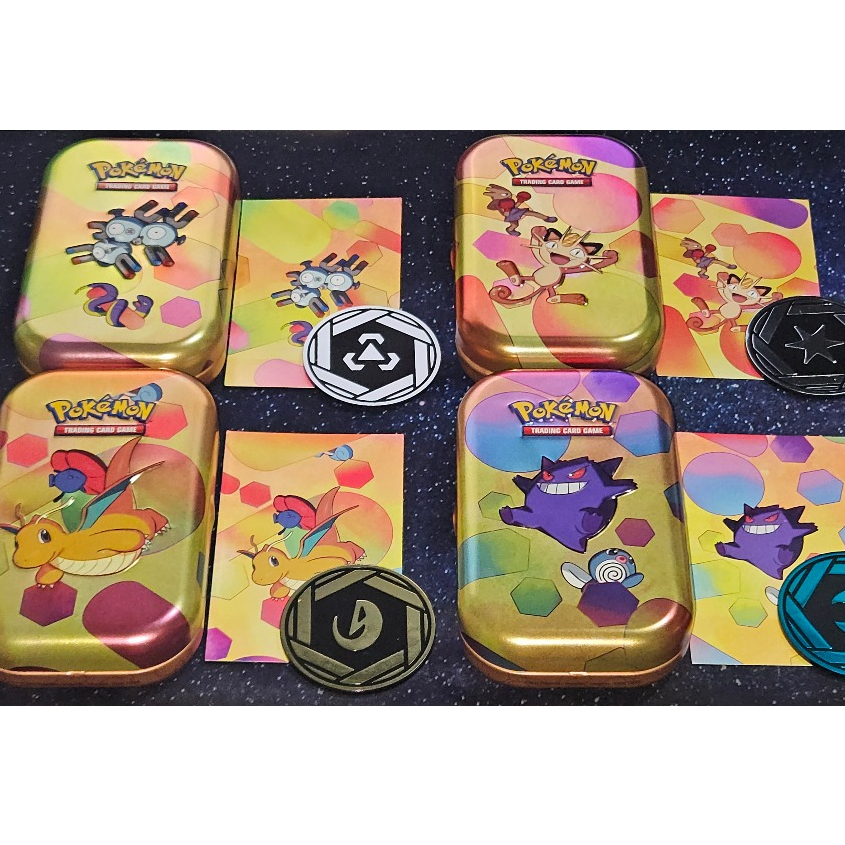 Pokemon TCG Scarlet & Violet 151 Mini Tins w/ freebies | Shopee Philippines