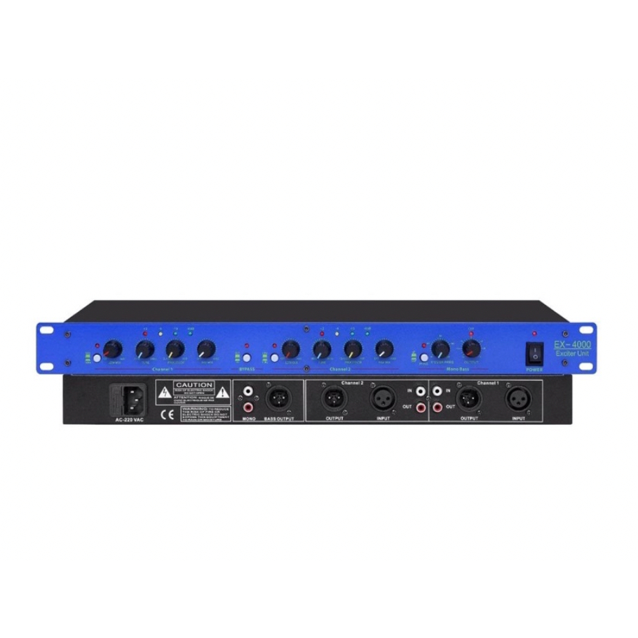 EX-4000 Professional 2 stereo channels 4 mono channels aural exciter ...