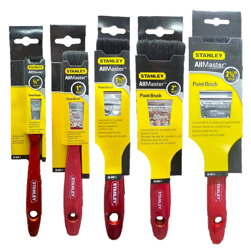 Stanley All Master Paint Brush - Size 3/4" to 2 1/2" | Shopee Philippines