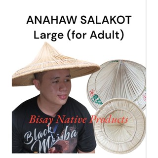 SALAKOT HAT MADE FROM ANAHAW LEAVES (3 sizes) | Shopee Philippines
