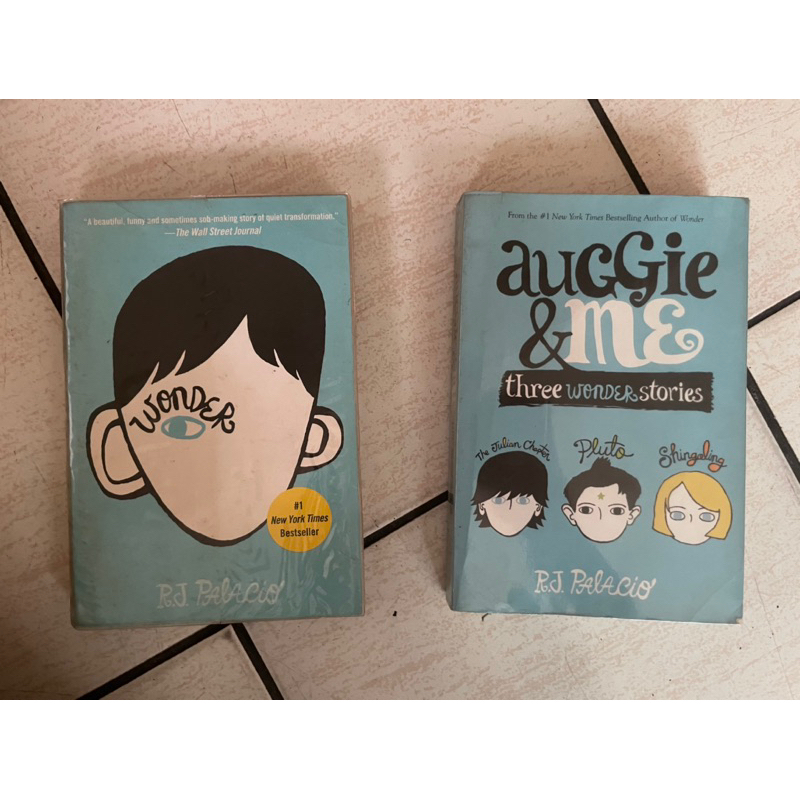 Wonder & Auggie and me Book | Shopee Philippines