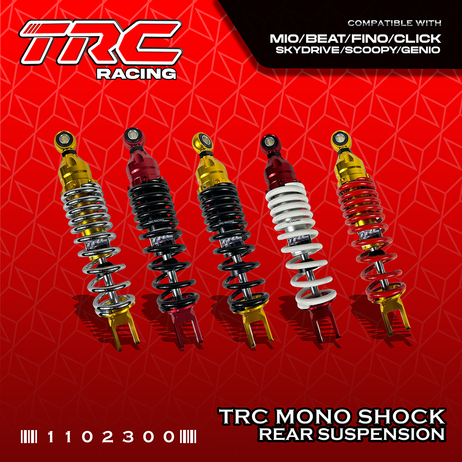 TRC Racing 300mm Shock Suspension for All Scooters, Mio Beat Click ...