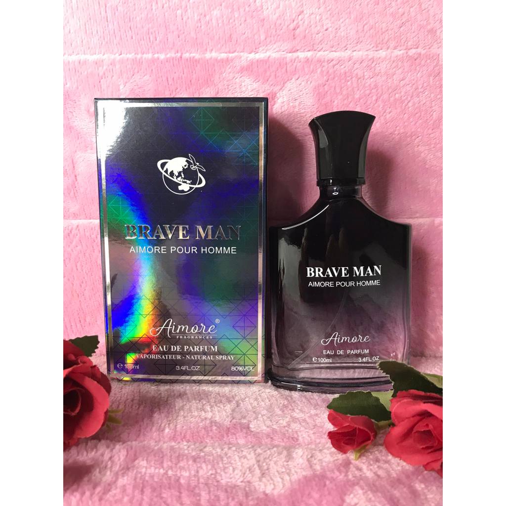 AIMORE BRAVE MAN PERFUME SPRAY FOR MEN 100ML | Shopee Philippines