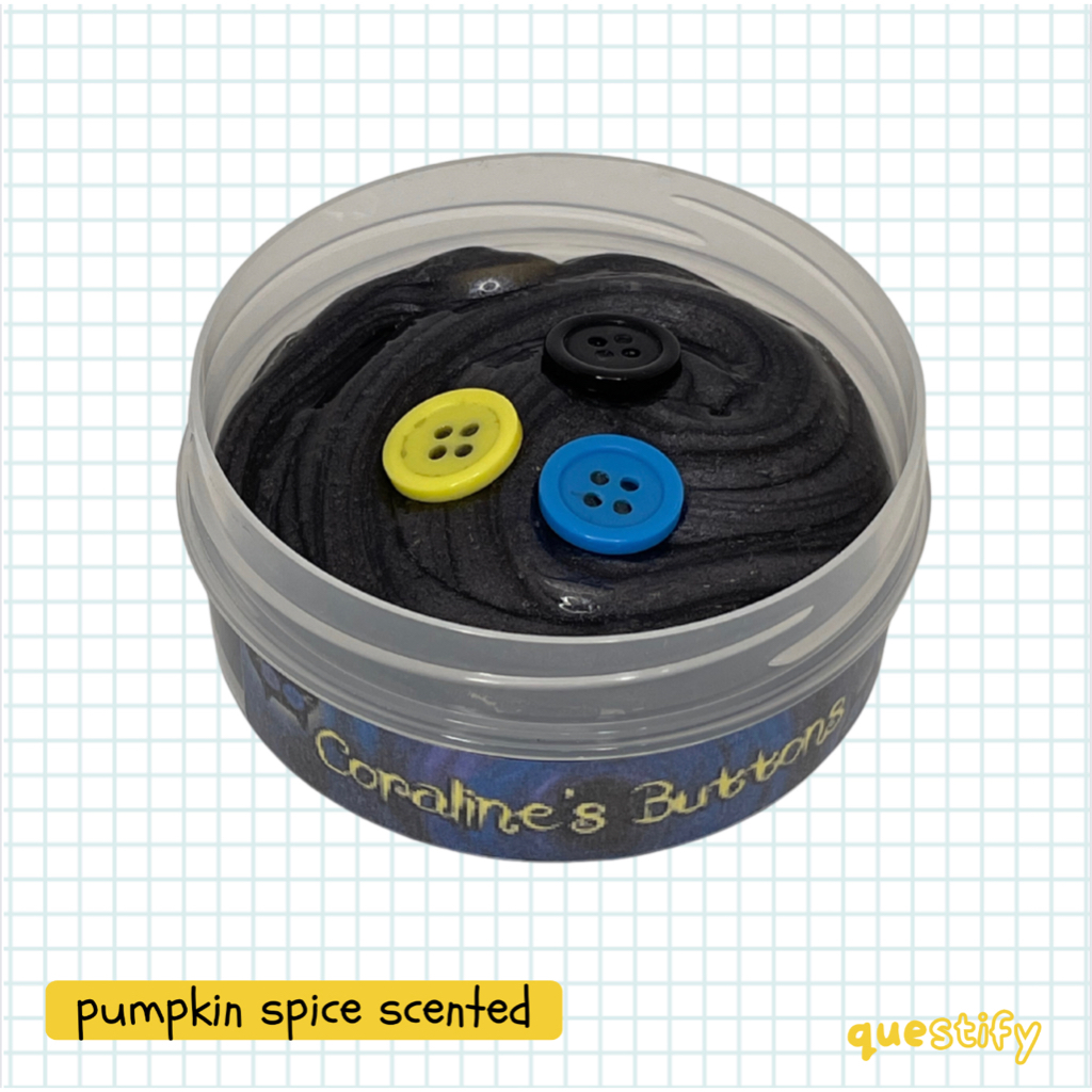 Coraline’s Buttons Slime (100g OR 200g) | Shopee Philippines