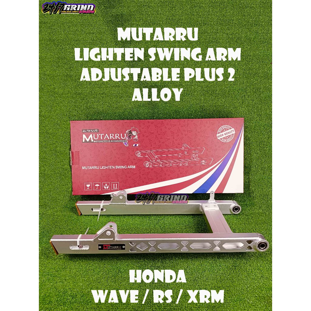 MUTARRU LIGHTEN SWING ARM PLUS 2 BUDGET MEAL ALLOY HONDA WAVE / RS ...