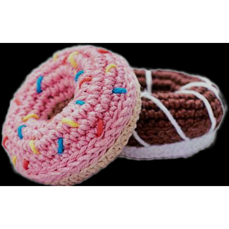 Cute Donut Crochet Keychain | Shopee Philippines