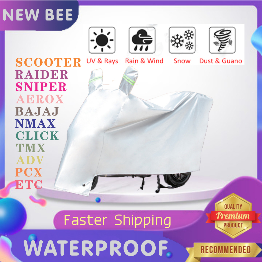 MOTORCYCLE COVER WATERPROOF NMAX MIO AEROX CLICK HONDA YAMAHA HONDA ...