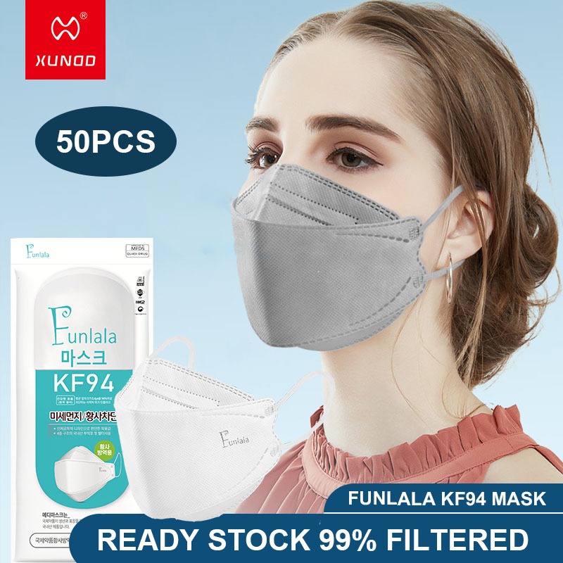 KF94 Mask 50pcs Korean Adult Mask 4ply Flash Sale KF94 Anti Viral Mask ...