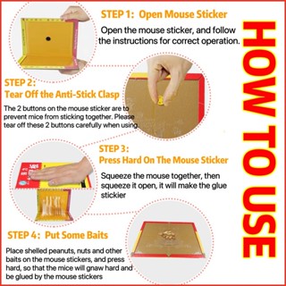 (Super Strong Adhesion) Mouse & Rat Trap Glue Board Sticky mouse board ...
