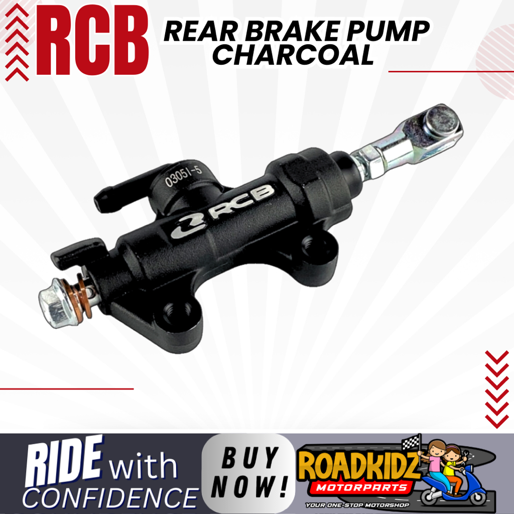 RCB UNIVERSAL REAR BRAKE MASTER PUMP (Charcoal) UNIVERSAL | Shopee ...