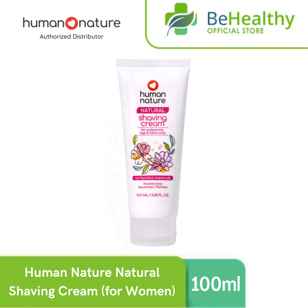Human Nature Natural Shaving Cream 100ml (for Women) | Shopee Philippines